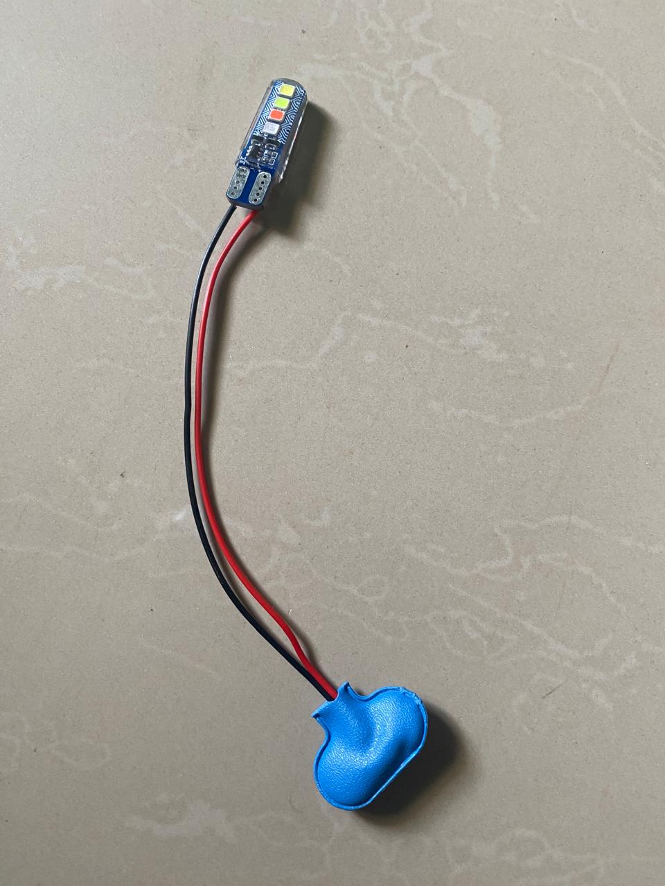 Dealsplant 9v Battery, Rocker Switch, Battery Snapper, 5mm led diode P