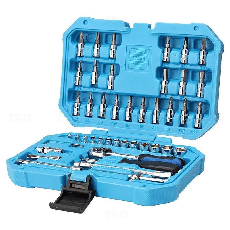 Taparia SA 46 1/4 in. 46 pcs Socket Set