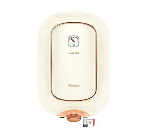 Havells 10 Litre Water Storage Geyser PURO TURBO DX Ivory Pink