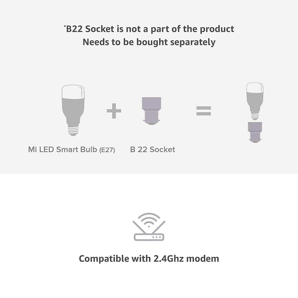 Mi LED Smart Bulb(White and Color)