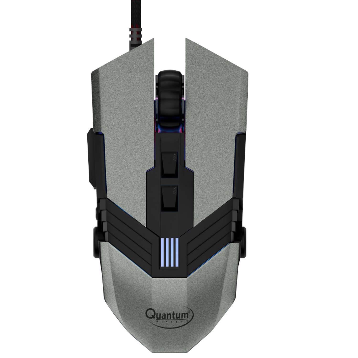 Quantum Snype 1.0 3200 DPI Wired USB Gaming Mouse with 7 Programmable